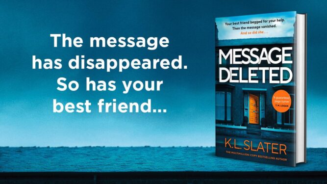 Book Review: Message Deleted by K.L. Slater @bookouture - Books and ...